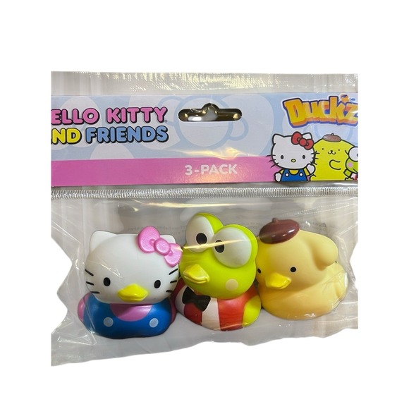 Hello Kitty | Toys | Hello Kitty Friends Duckz Set Of 3 Rubber Ducks ...